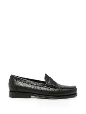 G.H.BASS Weejuns Larson Stingray-effect Leather Loafers