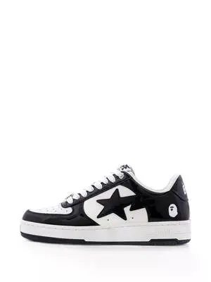 A BATHING APE Sta #1 M2 Patent Leather Sneakers
