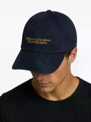 LES HÉRITIERS Roots Slogan-embroidered Cap
