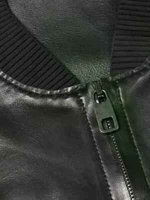 Dolce & Gabbana Leather Biker Jacket