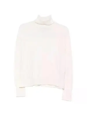 SEMICOUTURE Drop-shoulder Sweater - Neutrals