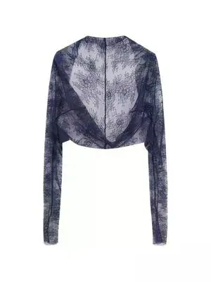 Alberta Ferretti Lace Shrug