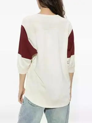 Kenzo Logo-patch Panelled T-shirt