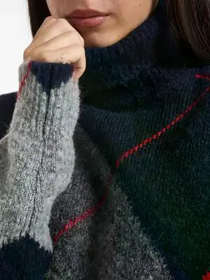 SEMICOUTURE Argyle Knit Sweater