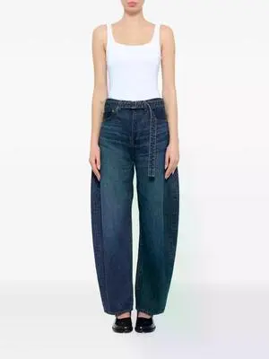 Sacai Barrel Panelled Jeans