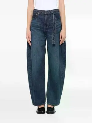 Sacai Barrel Panelled Jeans
