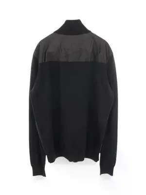 Prada 2000s Color-block Knit Jacket