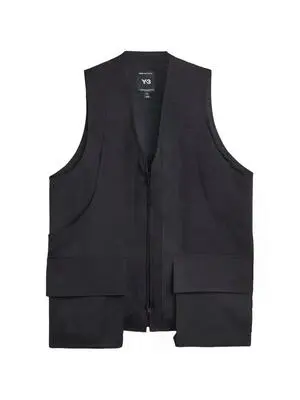 Y3 Sport Uniform Pocket Vest - Black