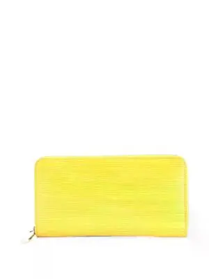 LOUIS VUITTON Zippy Wallet Epi Leather Small Wallets - Yellow