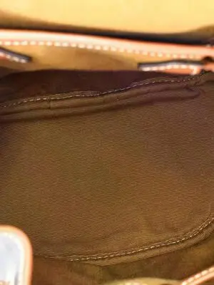 Celine Folco Triomphe Coated Canvas Mini Backpack - Brown