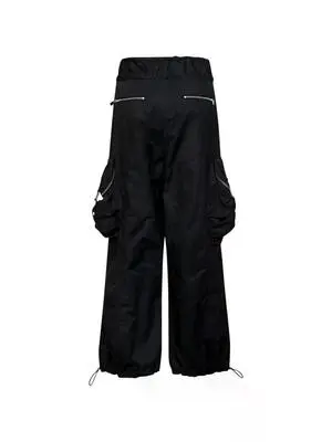 Attico Drawstring-waist Cargo-pockets Trousers
