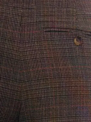 Liu Jo Tartan Check Straight-leg Trousers