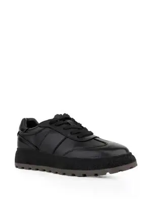 LINDA BAUMANN Chunky-sole Panelled Sneakers - Black