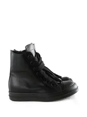 Rick Owens Jumbolace High-top Sneakers - Black