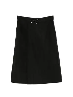 AGNES B. Wrap Track Skirt