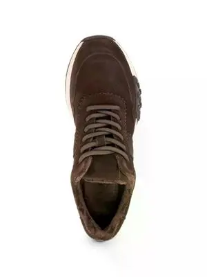 LINDA BAUMANN Suede Panelled Sneakers