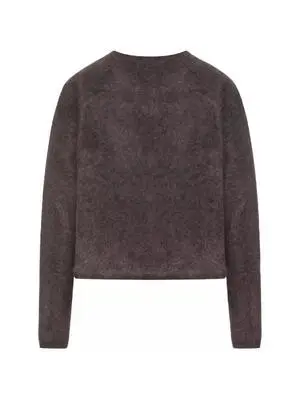LISA YANG The Lexia Brushed Cashmere Sweater - Brown