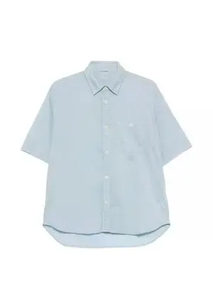 C.P. COMPANY Short-sleeve Chest-pocket Shirt - Blue
