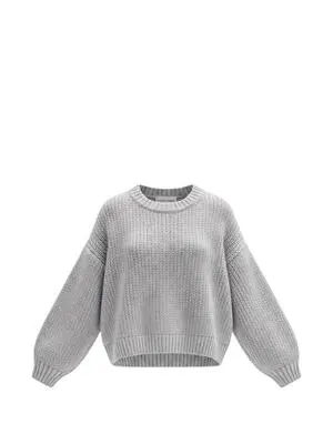 EMERSON RENALDI Chunky Knit Crew Neck Sweater