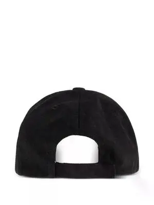 Emporio Armani Beaded Script Baseball Cap - Black
