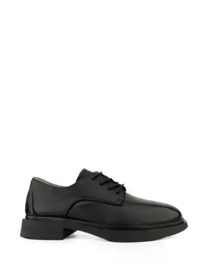 LINDA BAUMANN Lace-up Leather Derby Shoes