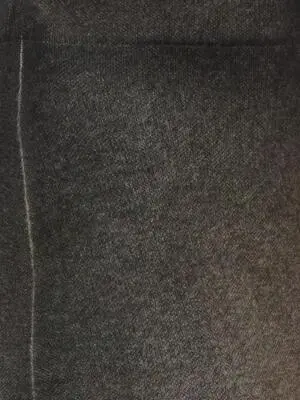 Avant Toi Fine-knit Gradient-effect Straight Skirt