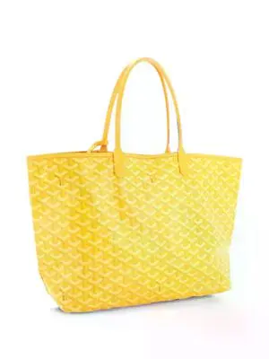 Goyard Saint Louis Coated Canvas Pm Tote Bag - Yellow