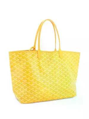 Goyard Saint Louis Coated Canvas Pm Tote Bag - Yellow