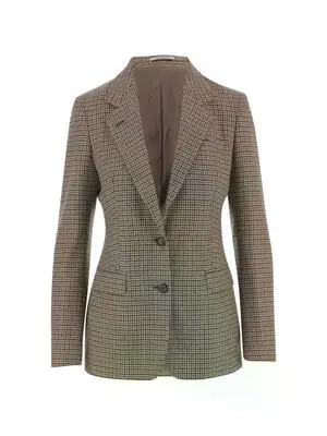 Tagliatore Houndstooth-pattern Blazer - Neutrals