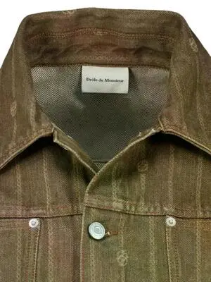 Drole De Monsieur Monogram-print Jacket