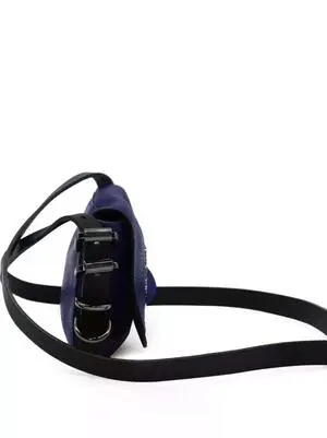 Mulberry Mila Mini Leather Crossbody Bag - Blue