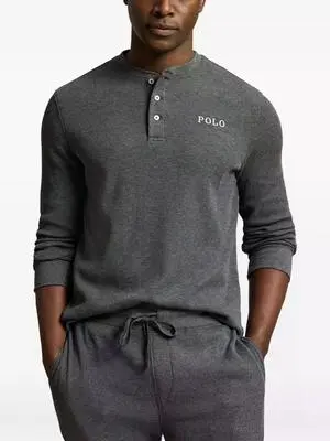 Polo Ralph Lauren Waffle-knit Pajama Top