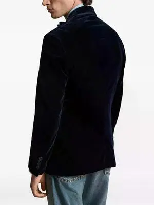 Polo Ralph Lauren Fairbanks Velvet Blazer - Blue