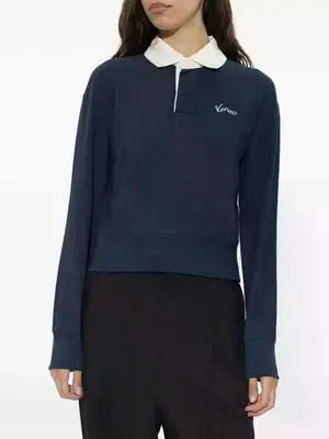 Kenzo Varsity Embroidered-logo Polo Shirt