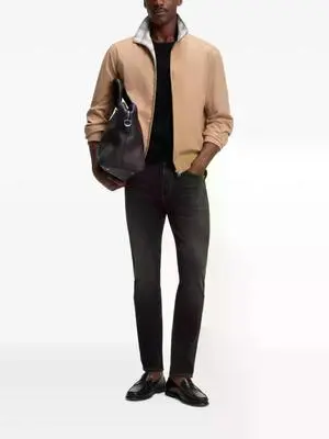 BOSS Slim-fit Jeans With Contrast Topstitching