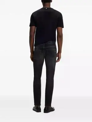 BOSS Slim-fit Jeans With Contrast Topstitching