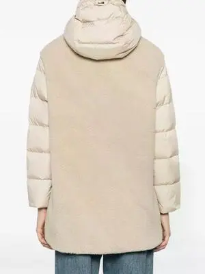 Herno Hooded Panelled Coat