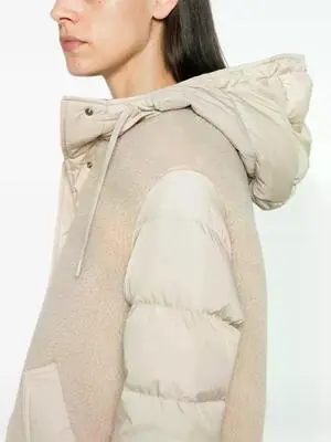 Herno Hooded Panelled Coat