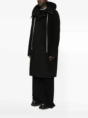 Rick Owens Tower Megaparka In Brushed Twill