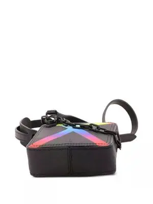 LOUIS VUITTON Danube Messenger Bag Rainbow Taiga Leather Crossbody Bag