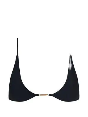 TROPIC OF C Chain-detail Bikini Top - Black