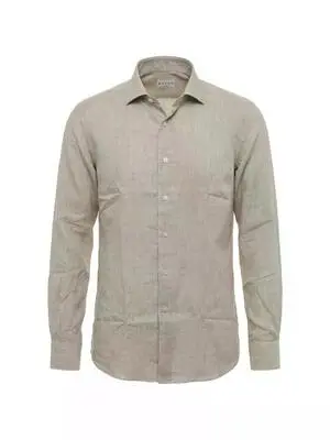 XACUS Slub-texture Long-sleeve Shirt