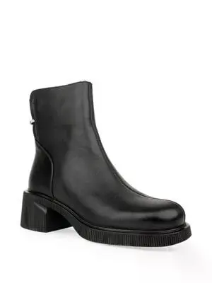 LINDA BAUMANN Zip-fastening Ankle Boots
