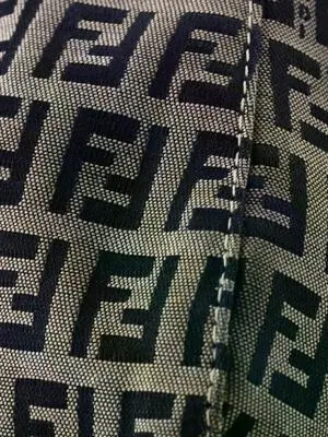Fendi Mama Forever Zucchino Canvas Shoulder Bag