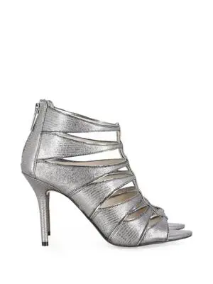 Michael Kors Mavis Caged Sandals - Silver