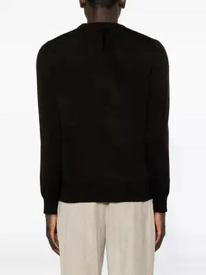 FILERIA Ribbed-trim Crew Neck Sweater