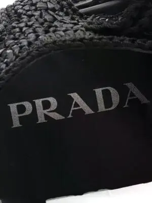 Prada Fisherman Crochet Sandals