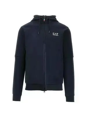 EA7 Full-zip Hoodie - Blue