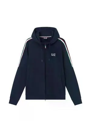 EA7 Full-zip Hoodie - Blue