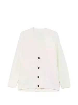 Eleventy V-neck Button-up Cardigan - Neutrals